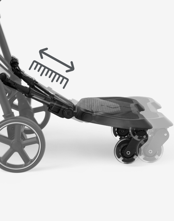 Ally Black Stroller board - Bimbi