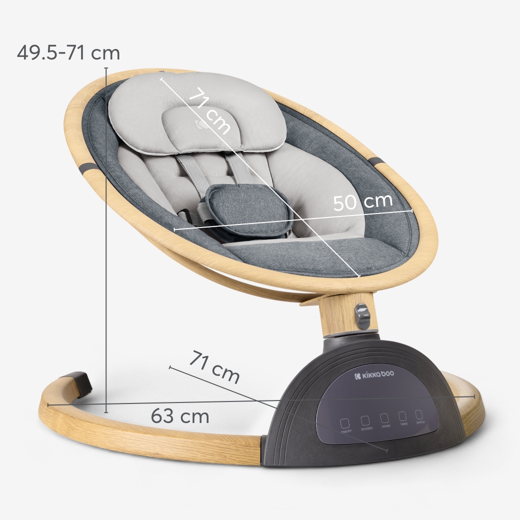 Ashlee Dark Grey | KikkaBoo