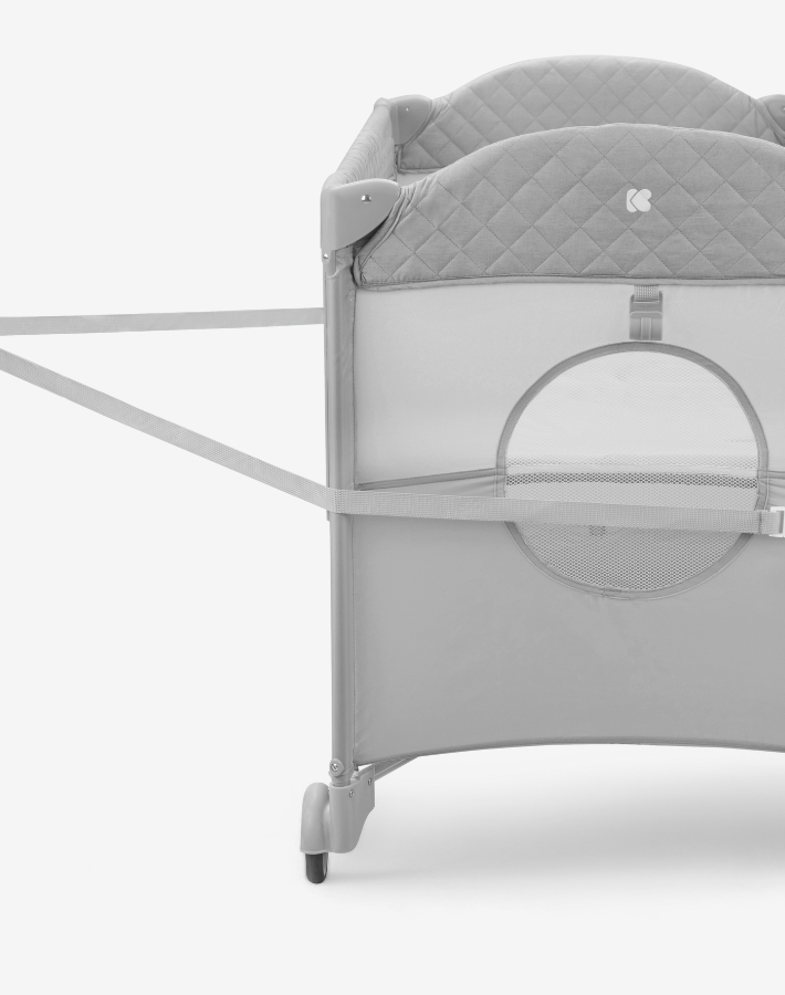 KikkaBoo Milky Way Baby Cot 2 Levels + Int'l Shipping – Mamas & Papas LB